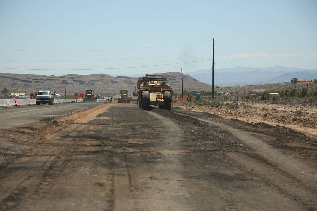 NDOT completes widening project on Nevada Highway 160 near Pahrump ...