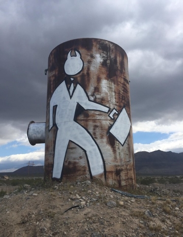 Graffiti group Indecline leaves mark on Pahrump | Pahrump Valley Times