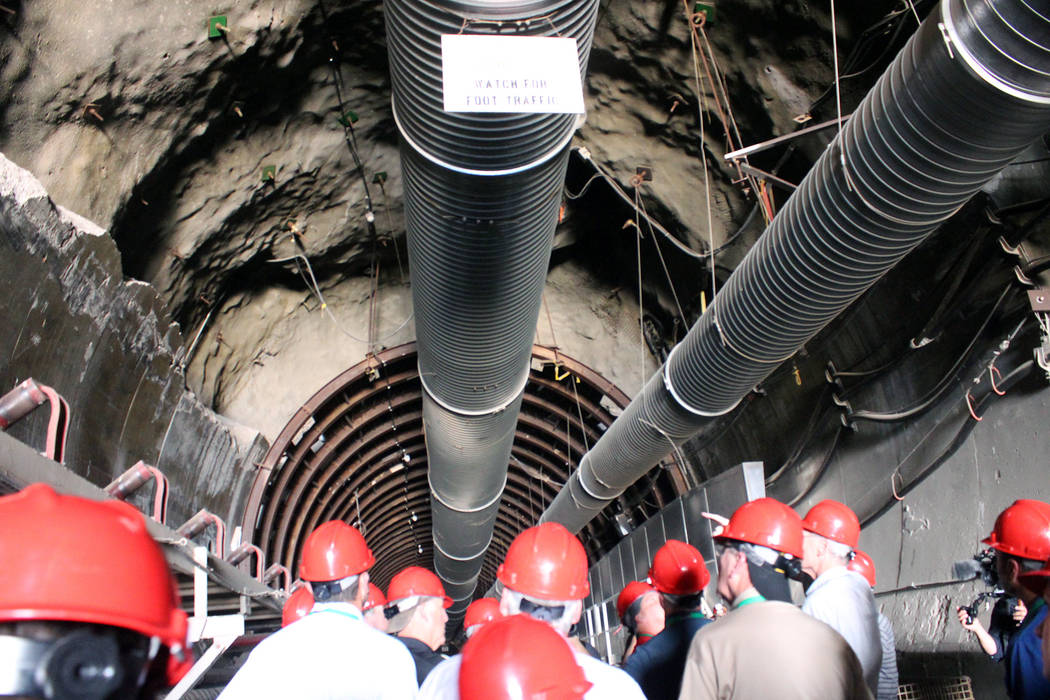 A look inside Yucca Mountain’s proposed nuclear waste storage facility ...