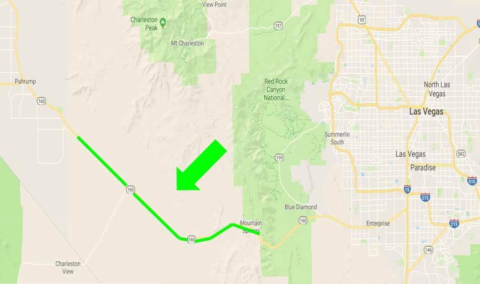 Major roadwork on Nevada Highway 160 to begin in fall | Pahrump Valley ...