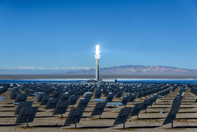 Crescent Dunes Solar Energy Plant earnings drop sharply in Nevada ...