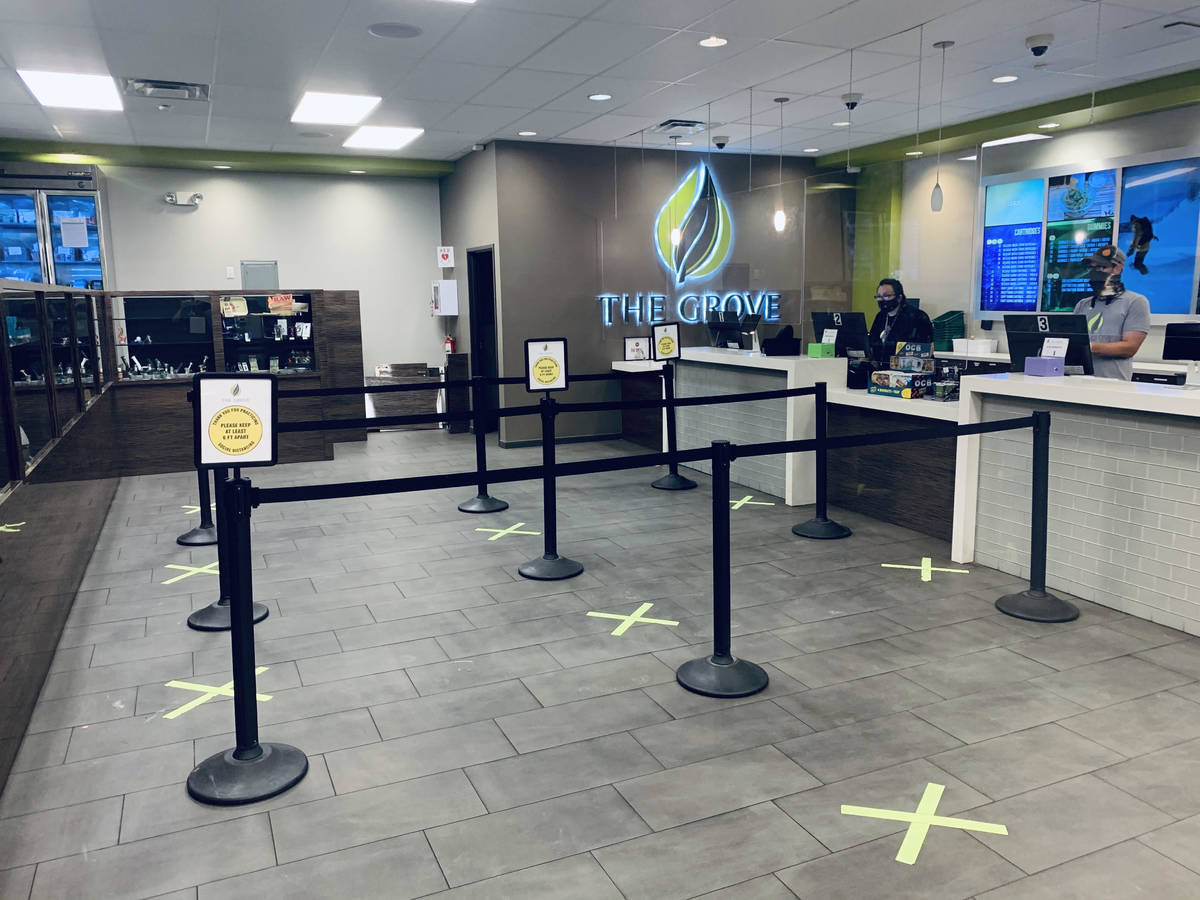 Pahrump’s Grove cannabis dispensary reopens | Pahrump Valley Times