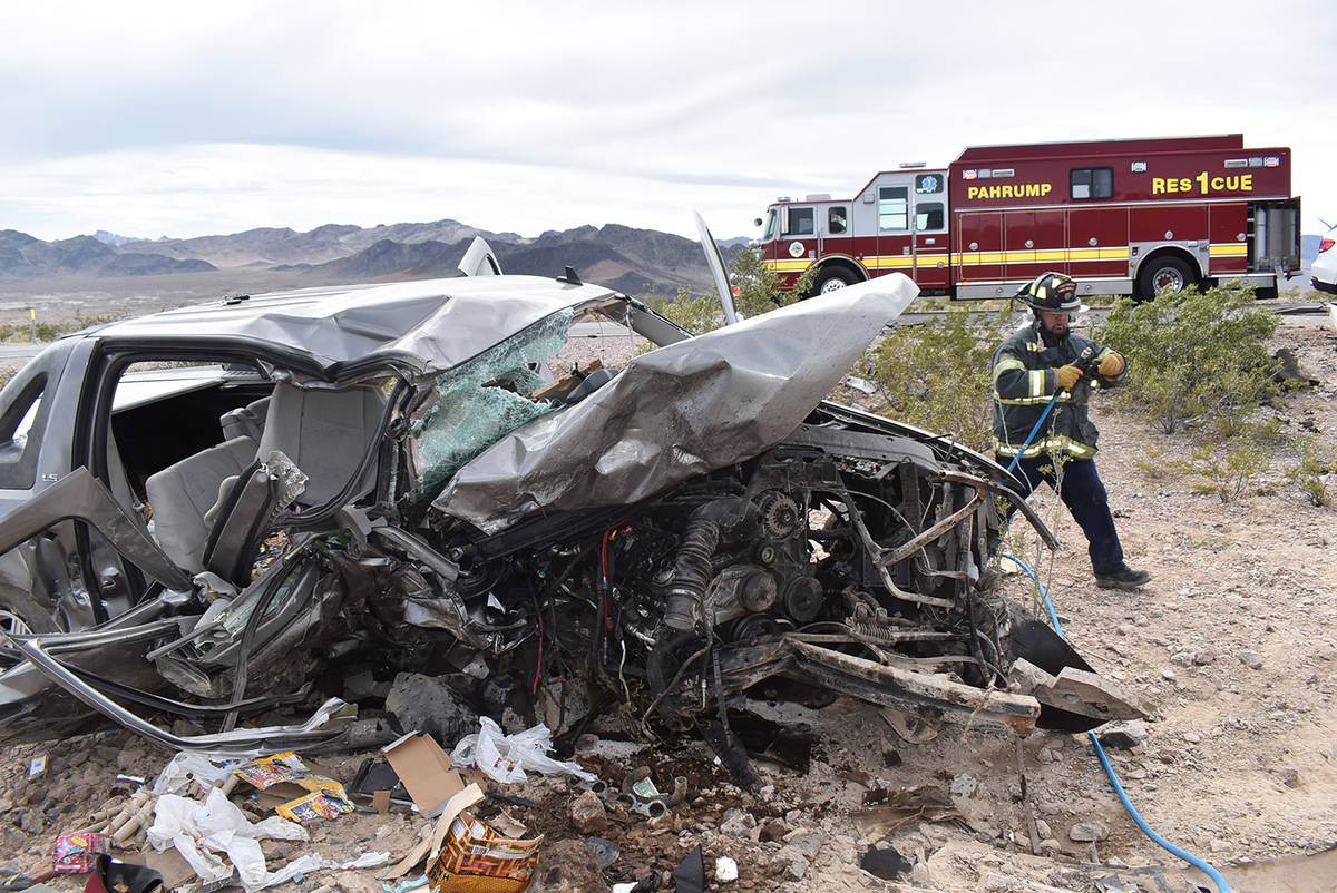 Three die in Inyo County crash | Pahrump Valley Times