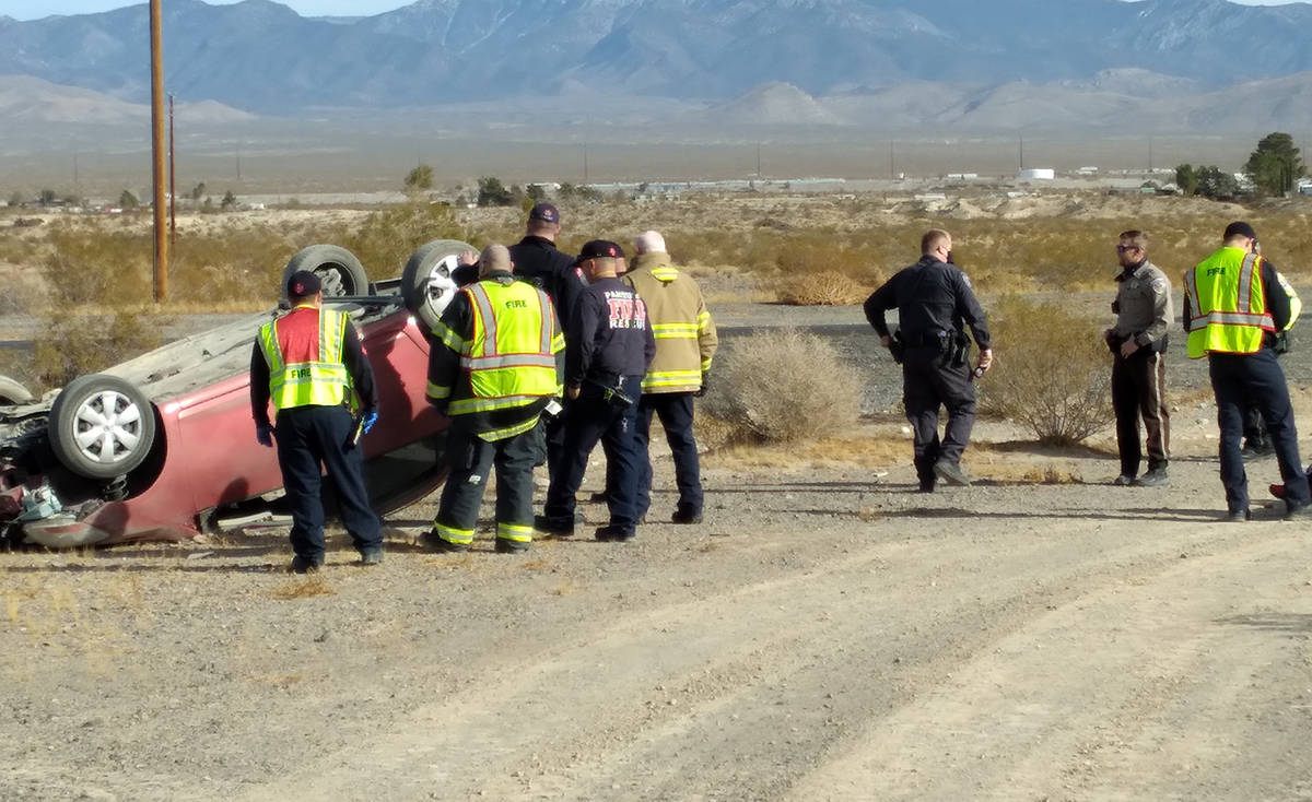 Man dies after Highway 160 collision in Nye | Pahrump Valley Times