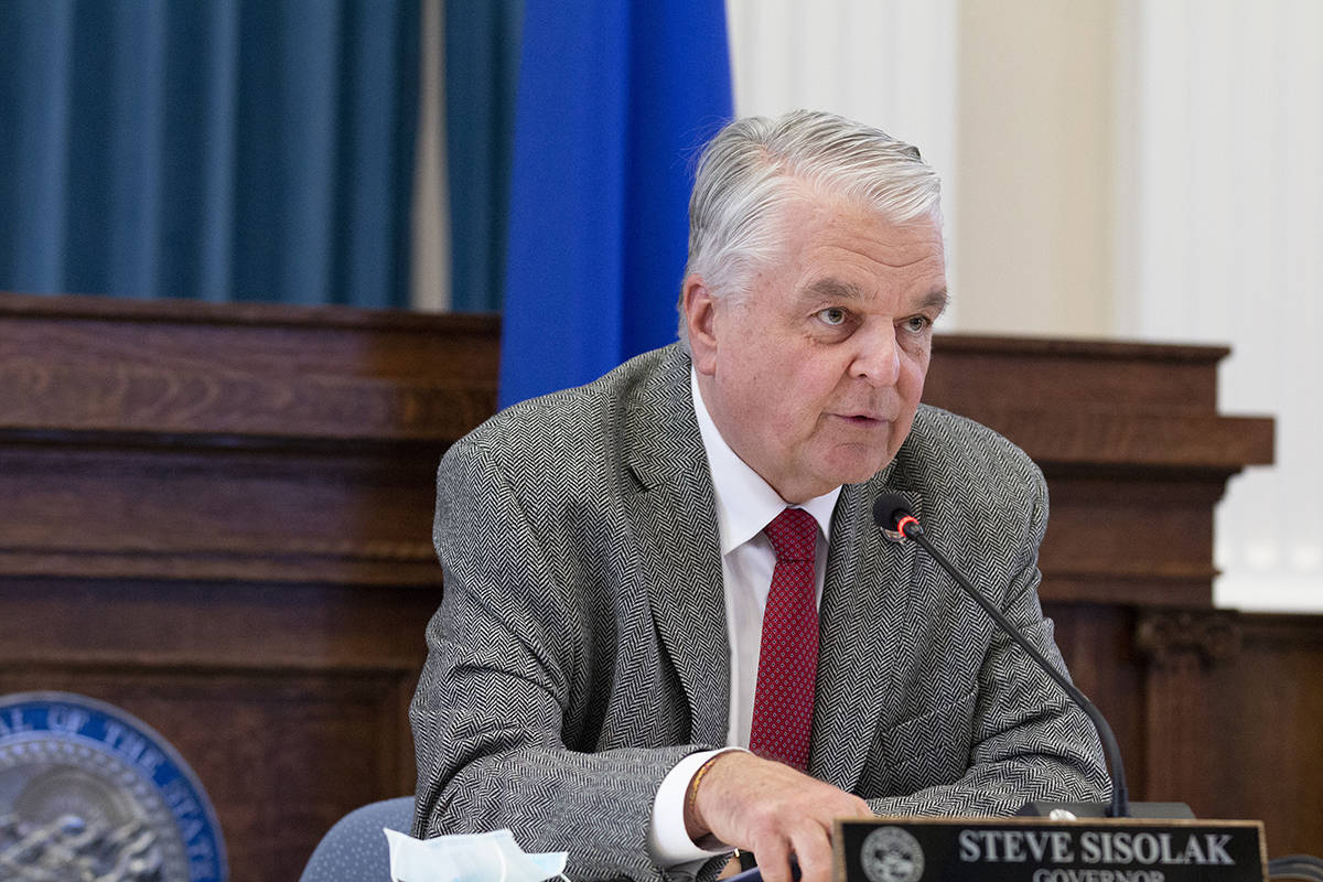 Sisolak provides update on Nevada’s economic recovery | Pahrump Valley ...