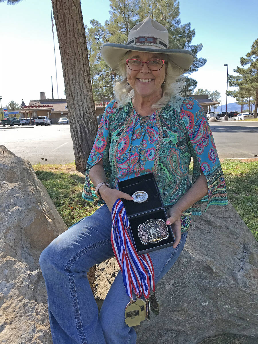 Nye’s own Debra Strickland named fastest cowgirl shooter in Nevada ...