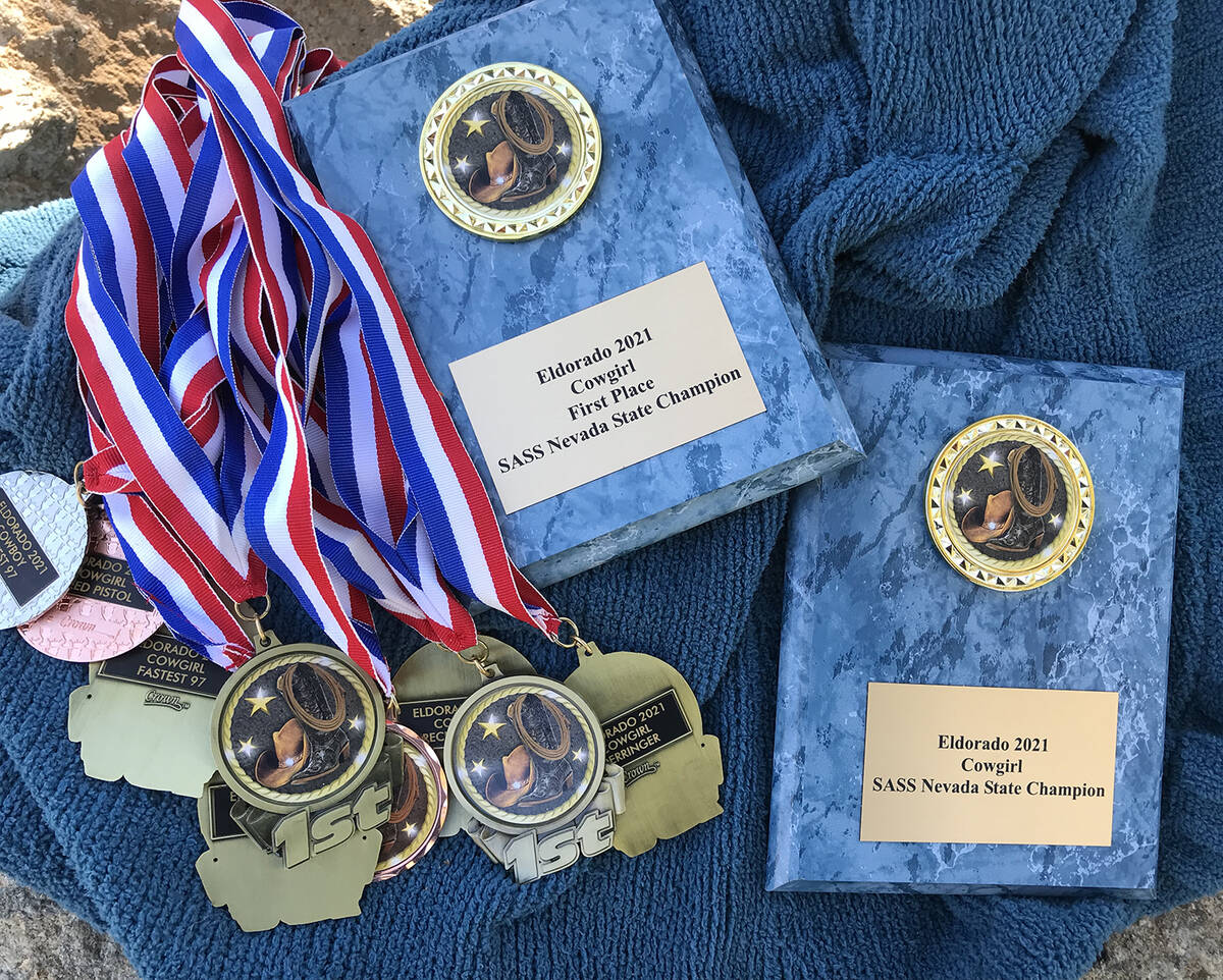 Nye’s own Debra Strickland named fastest cowgirl shooter in Nevada ...