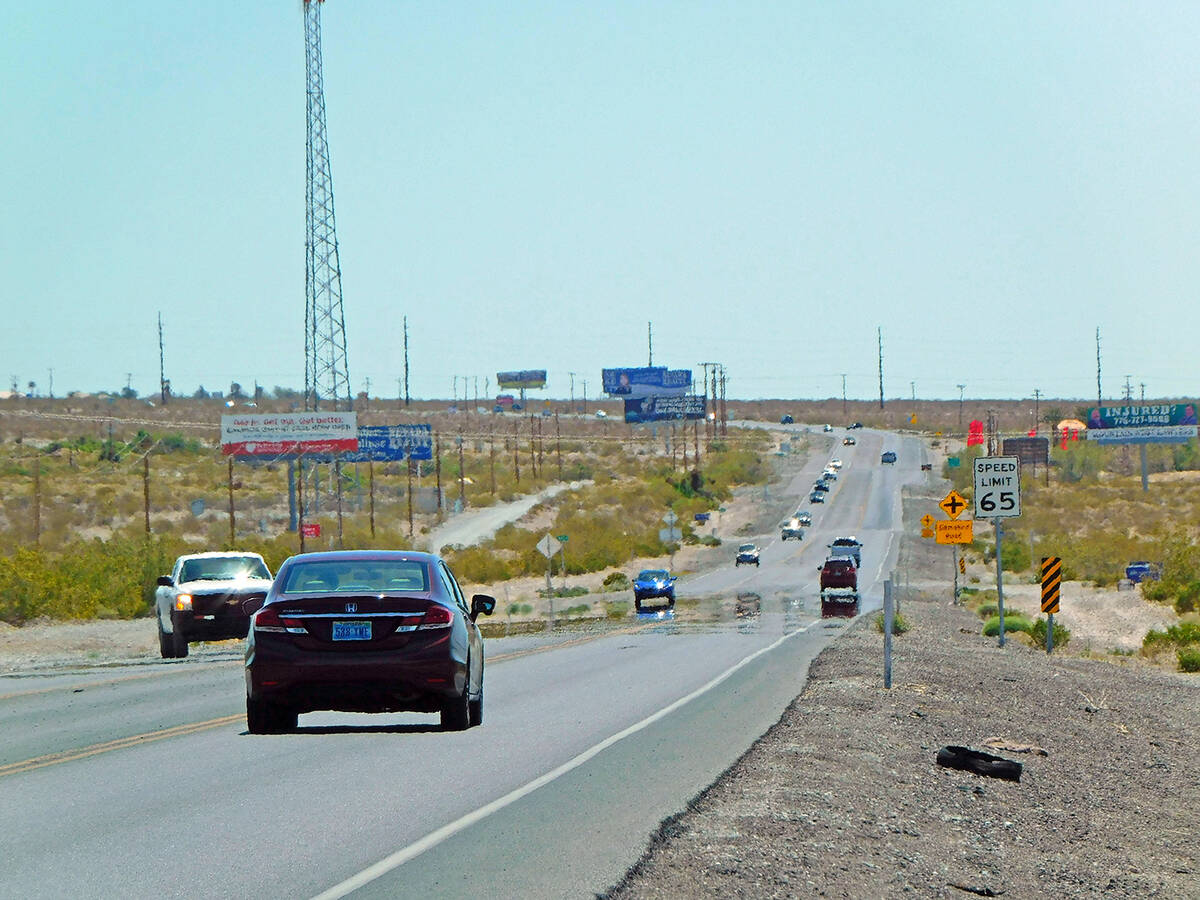 Second new roundabout in works for Highway 160 | Pahrump Valley Times