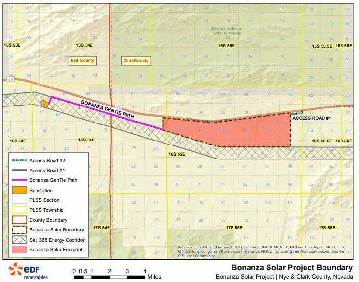 How you can sound off on the Bonanza Solar project near the Nye-Clark ...