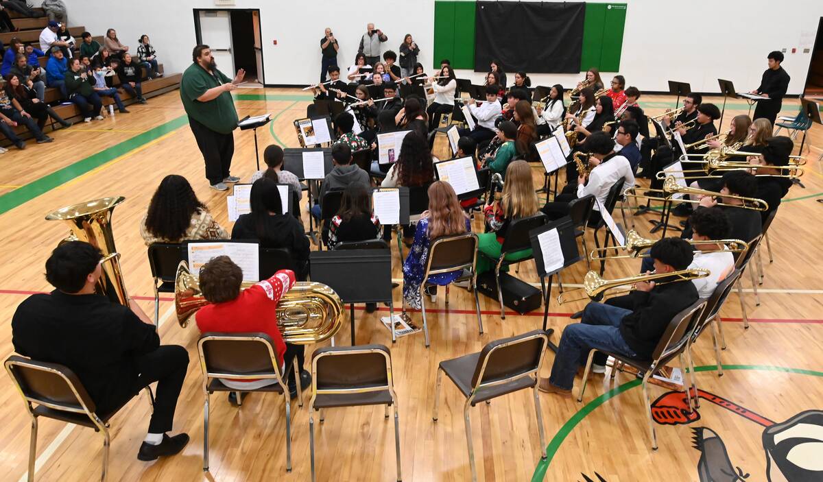 Holiday concert showcases the return of music education in Beatty ...