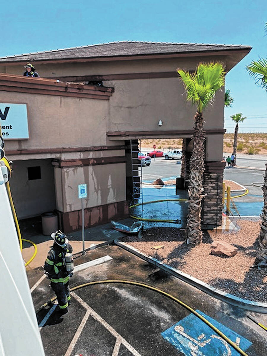 Condition of DMV records unclear after fire that shuttered Pahrump ...