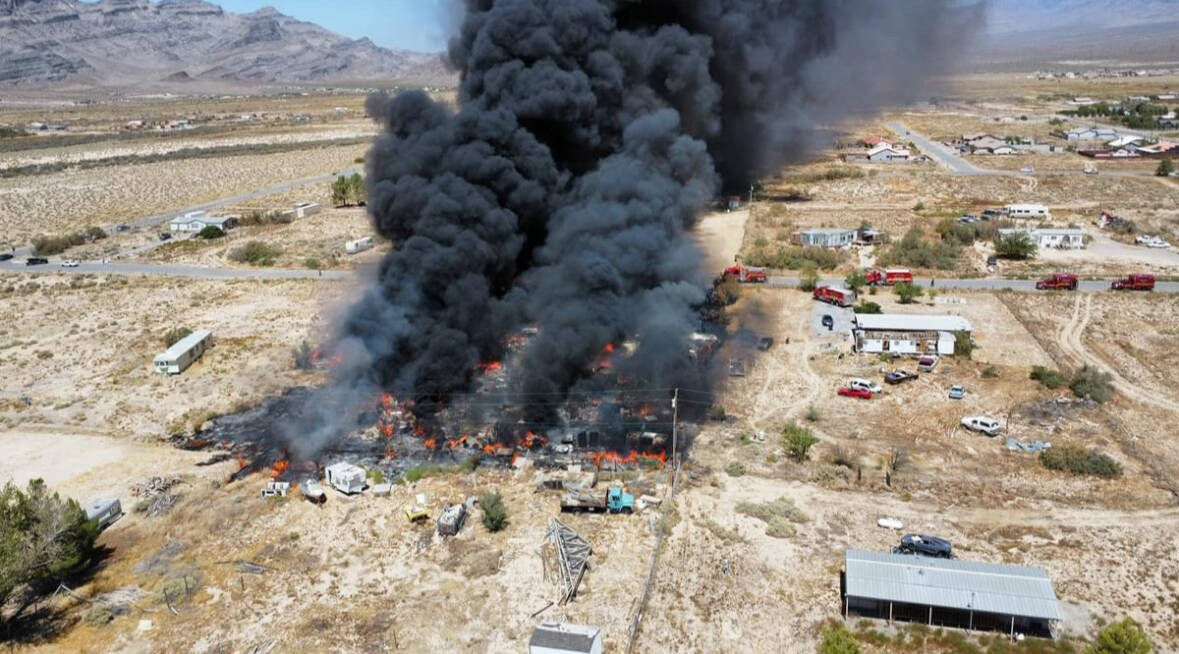 Chief: Flames reached nearly 50 feet in fire that destroyed multiple ...