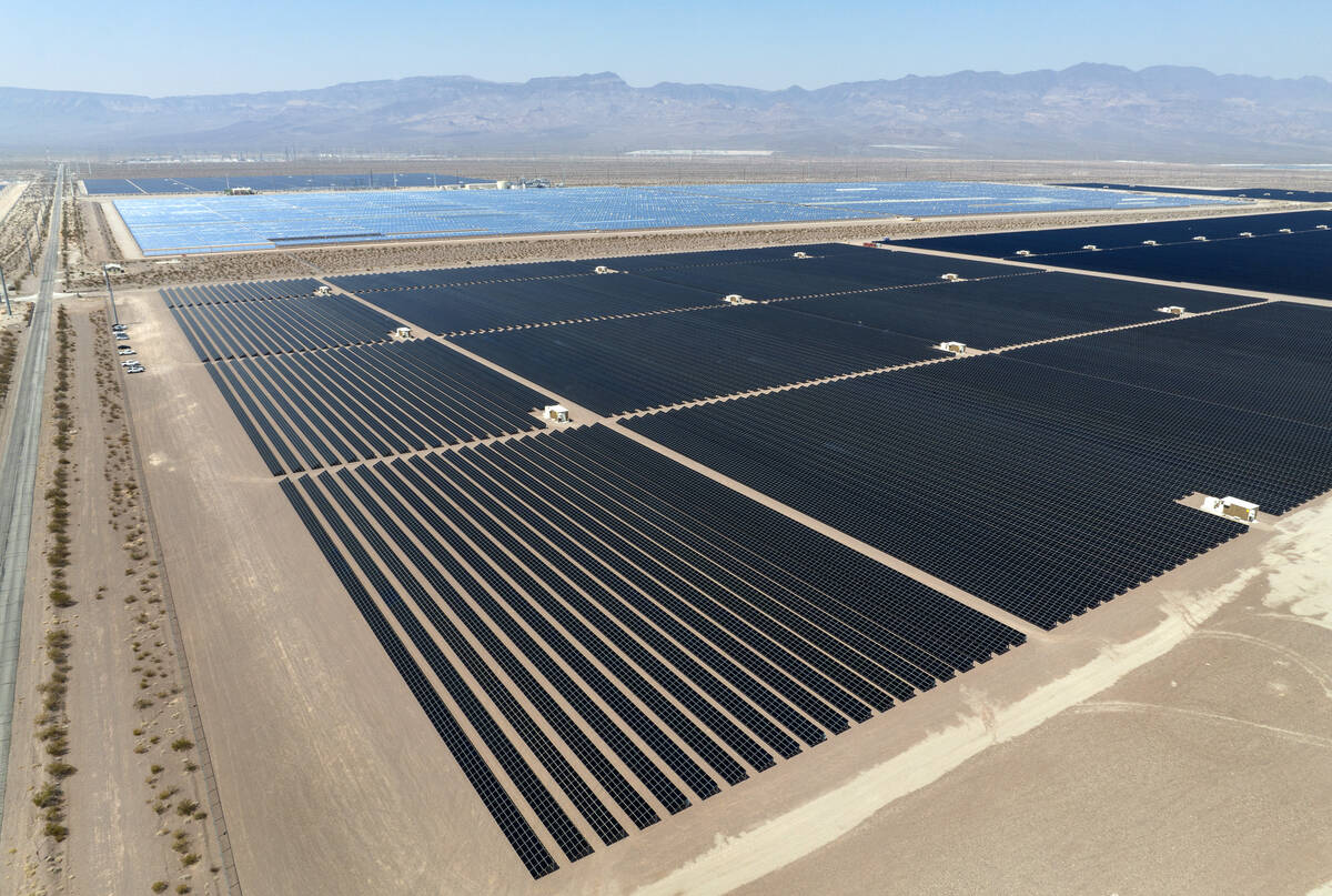 Pahrump may see mass solar energy projects | Pahrump Valley Times