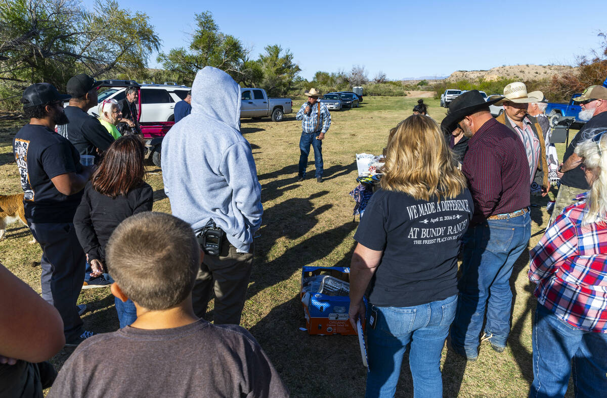Bundys and supporters mark 11-year anniversary of standoff | Pahrump ...