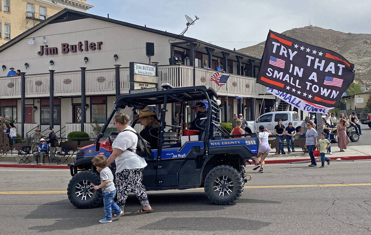 Who were the winners of the Jim Butler Days Parade and Nevada State ...