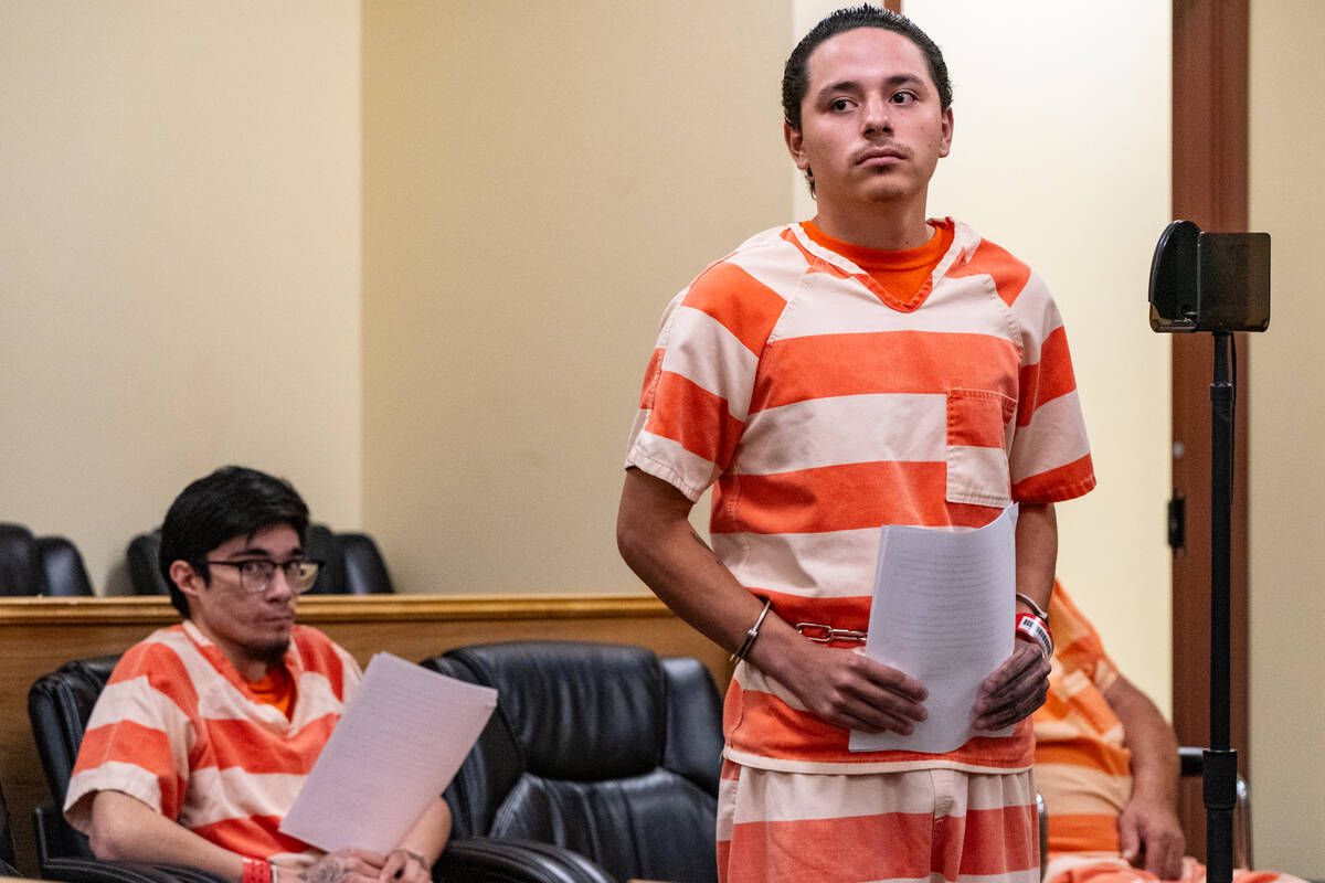 Pahrump park shooting suspects Carlos Blakely and Anthony Aguilar plead ...