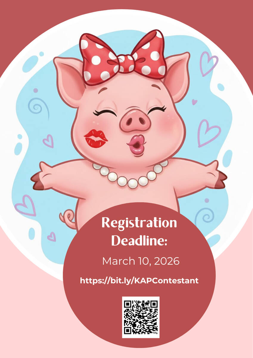 How can I get involved with the Pahrump Moose Lodge’s Kiss a Pig ...